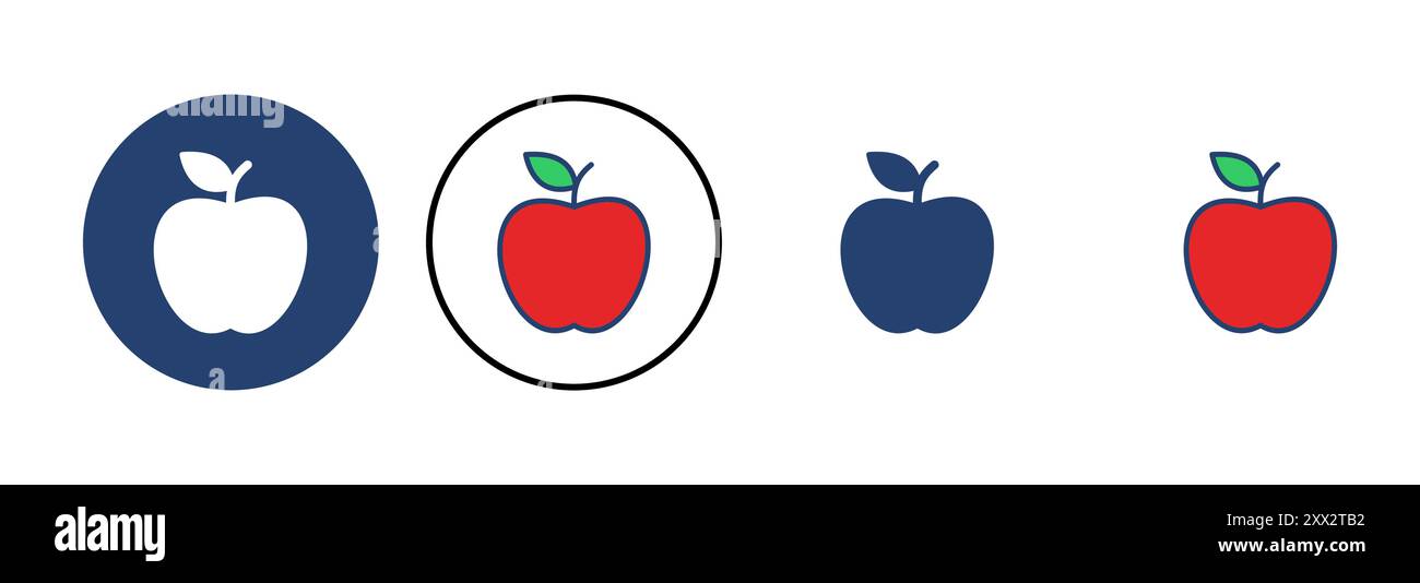 Apple icon vector. Apple vector icon. apple symbols for your web design ...