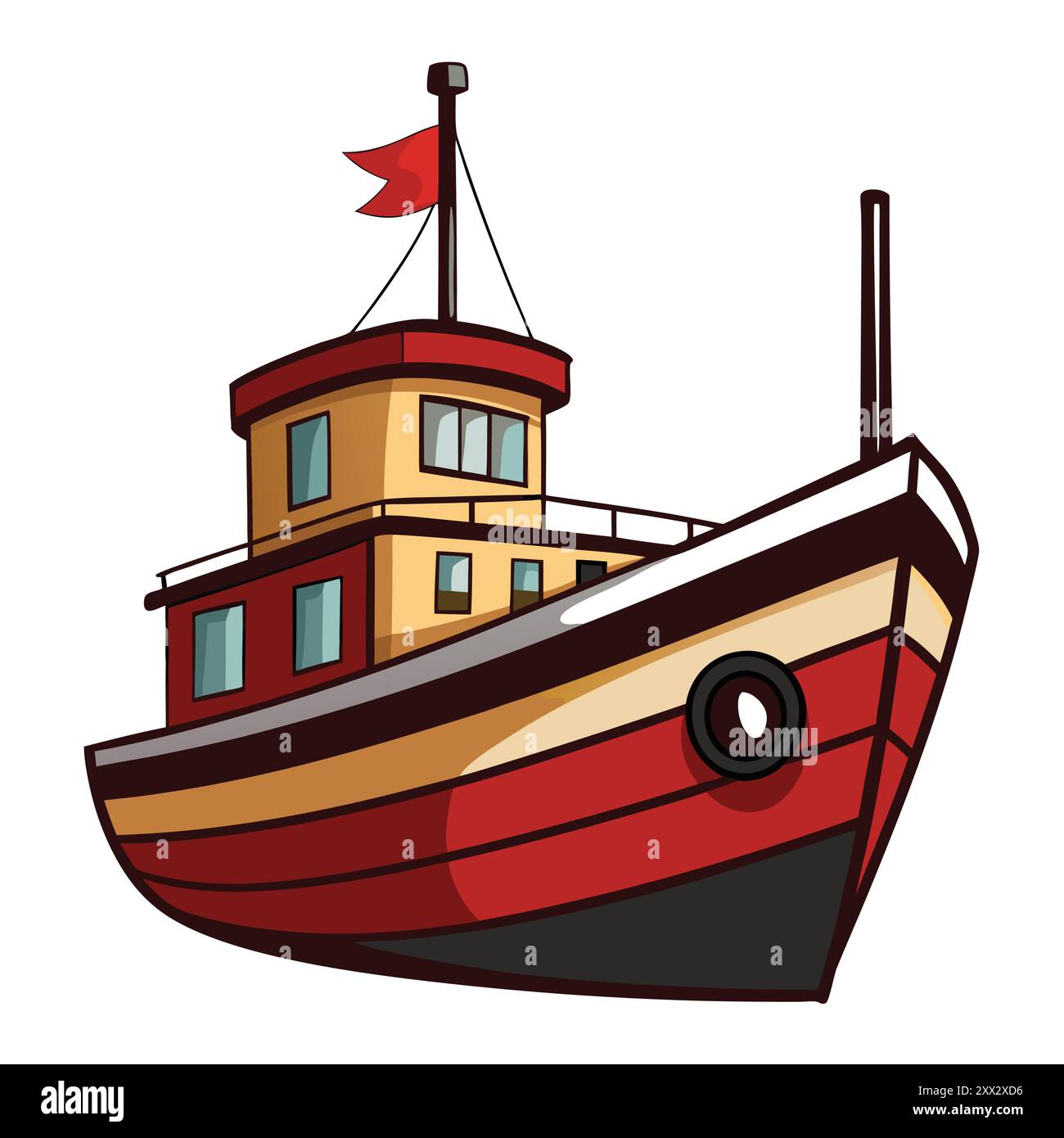 Printable sailing boat Cut Out Stock Images & Pictures - Alamy