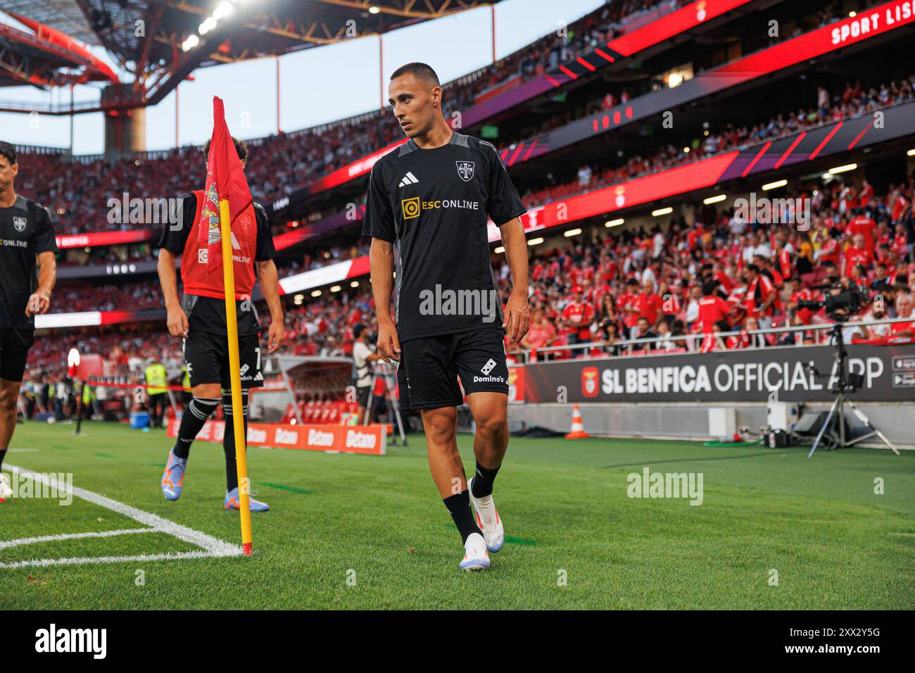 Lisbon, Portugal. 17th Aug, 2024. Leonardo Lelo (Casa Pia AC) seen in ...