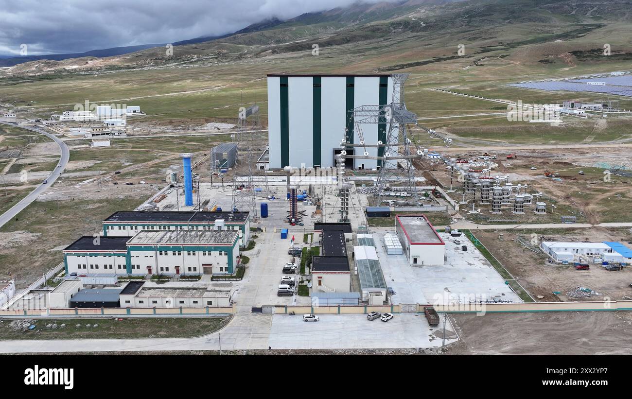 LHASA, CHINA - AUGUST 8, 2024 - The world's highest altitude, largest ...