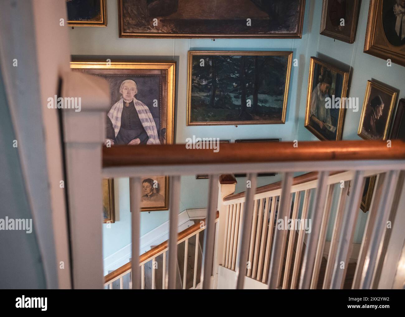 Johannes Larsen Museum in Kerteminde, Denmark. Larsen was an early 20th ...