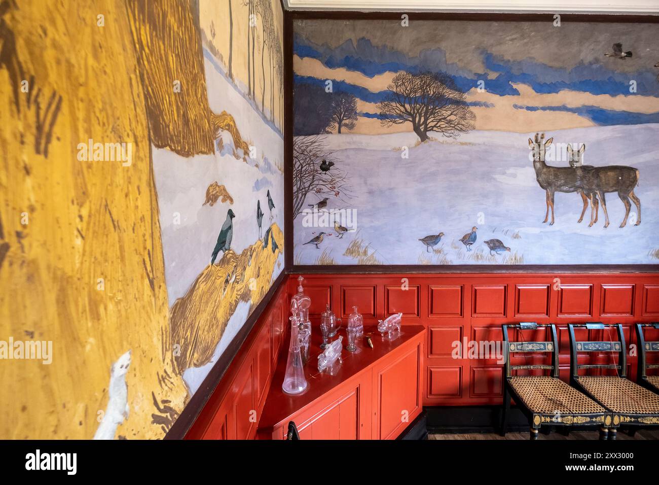 Johannes Larsen Museum in Kerteminde, Denmark. Larsen was an early 20th ...