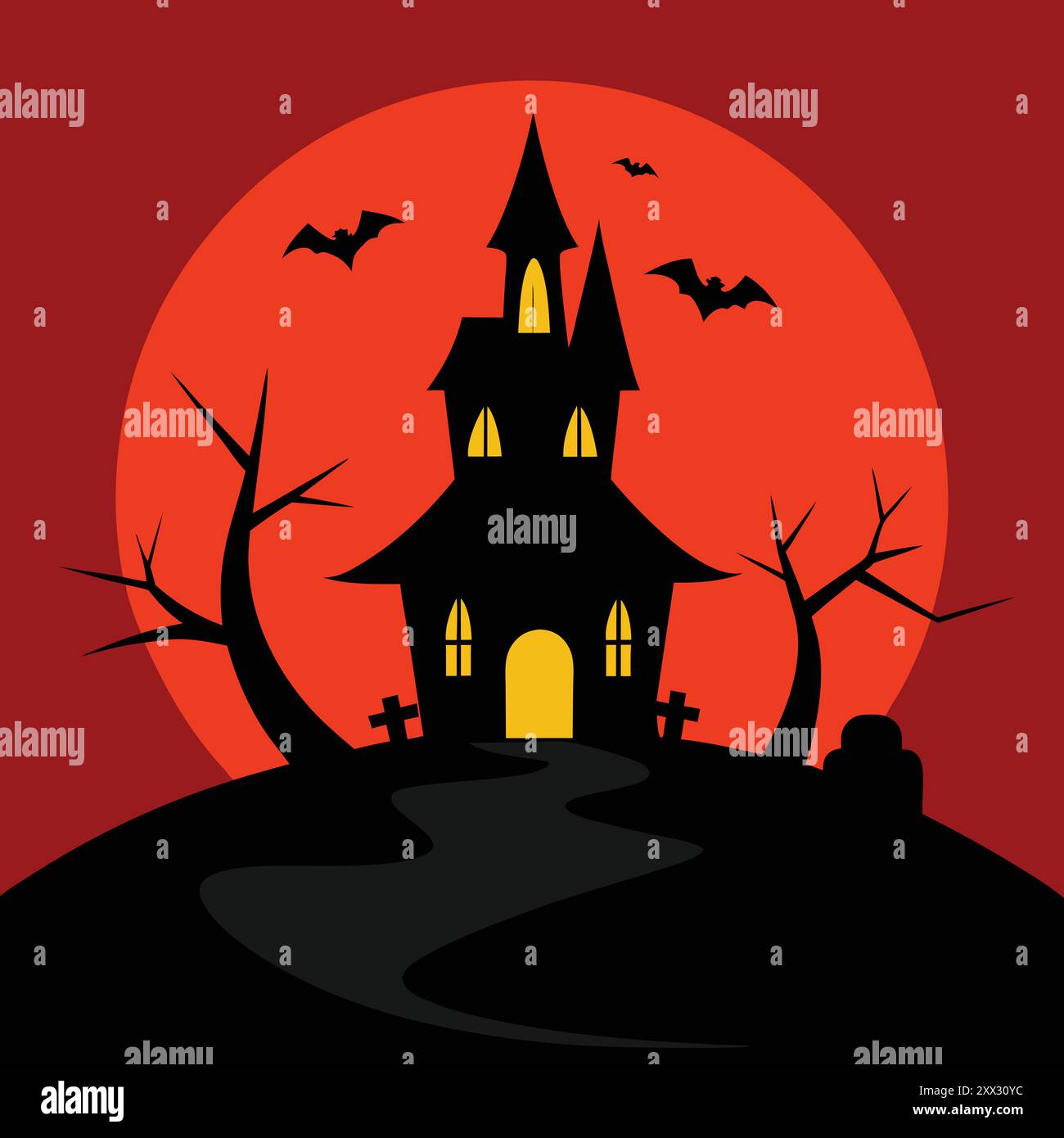 Horrorbackground Stock Vector Images - Alamy