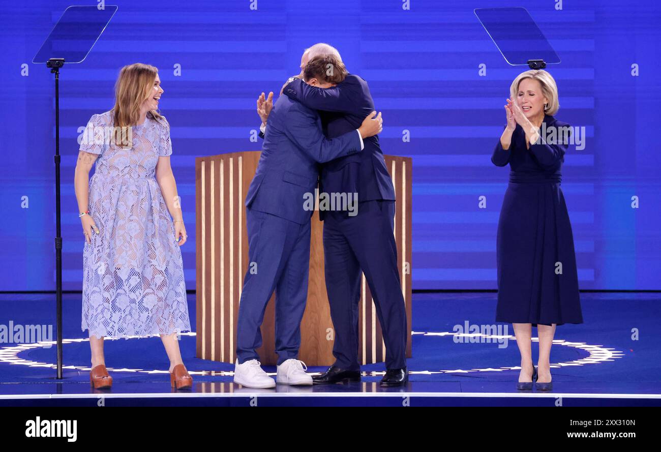 Chicago, United States. 21st Aug, 2024. Democratic vice presidential ...