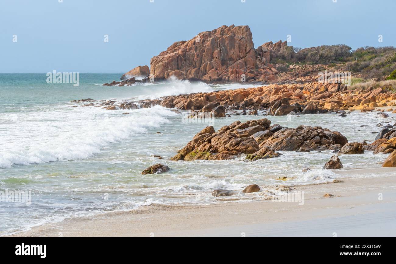 Castle Rock, near Dunsborough in Western Australia, is a massive chunk ...