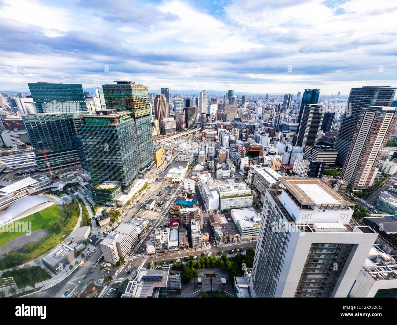Aerial view from umeda sky hi-res stock photography and images - Alamy