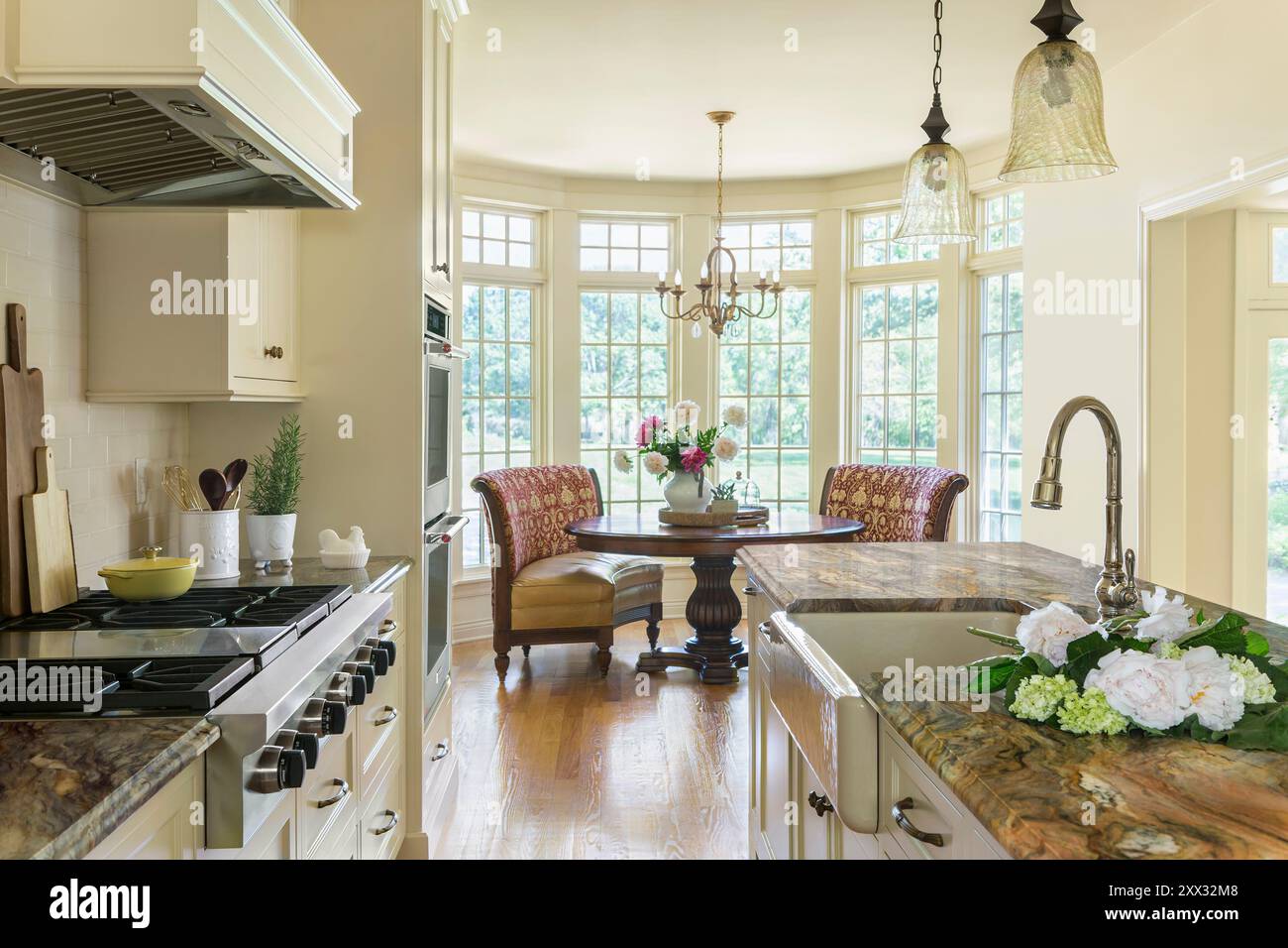 Fusion quartzite on kitchen island hi-res stock photography and images ...