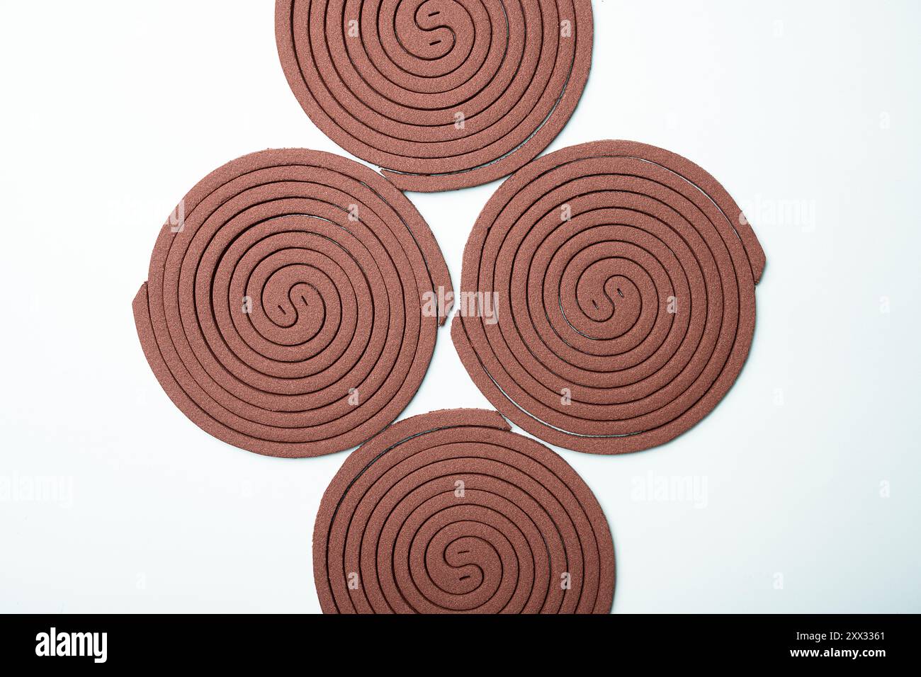 Abstract white spiral coils hi-res stock photography and images - Alamy