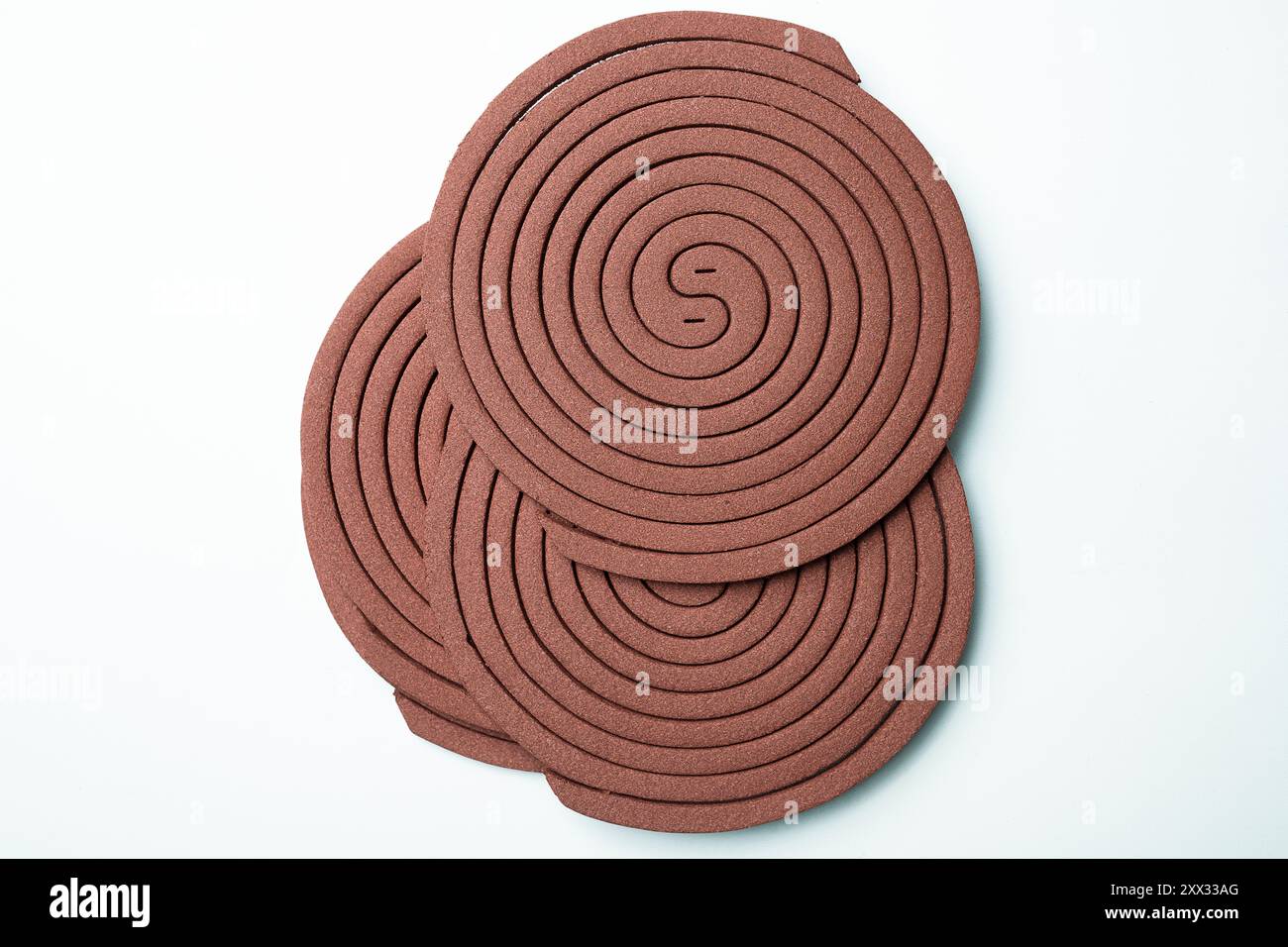 Abstract white spiral coils hi-res stock photography and images - Alamy