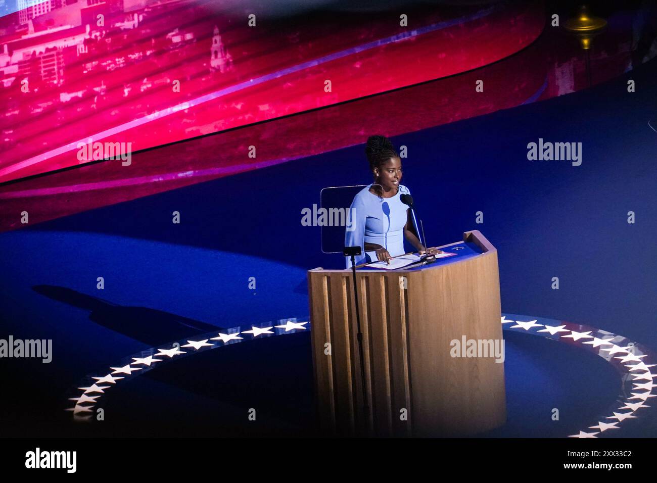 Chicago, USA. 21st Aug, 2024. Amanda Gorman, National Youth Poet ...