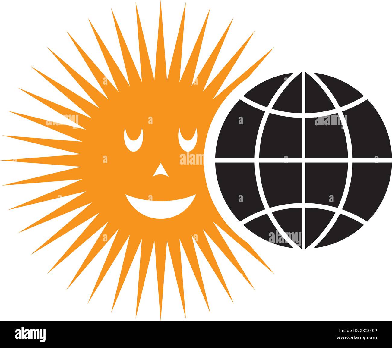 solar eclipse icon vector illustration symbol design Stock Vector Image ...