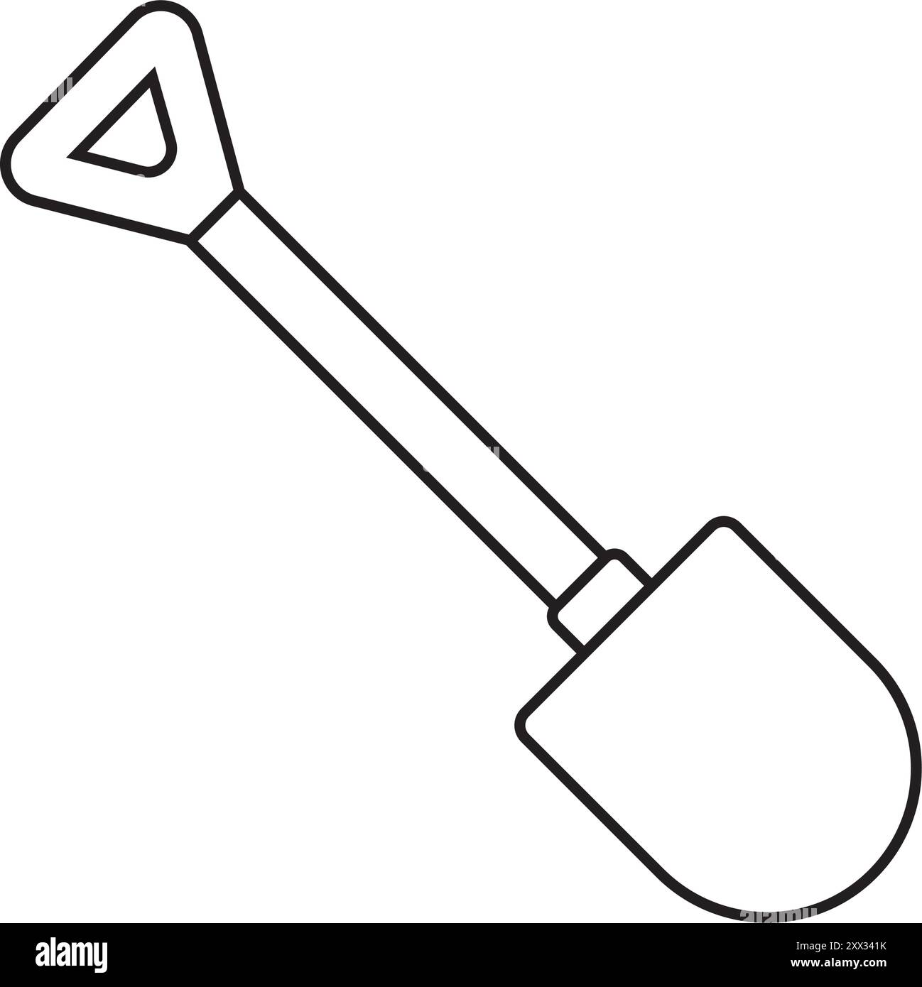 shovel vector icon illustration symbol design Stock Vector Image & Art ...