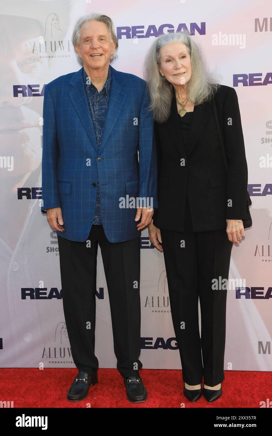 August 20, 2024, Los Angeles, California, USA: Mike Curb, Linda Curb at ...