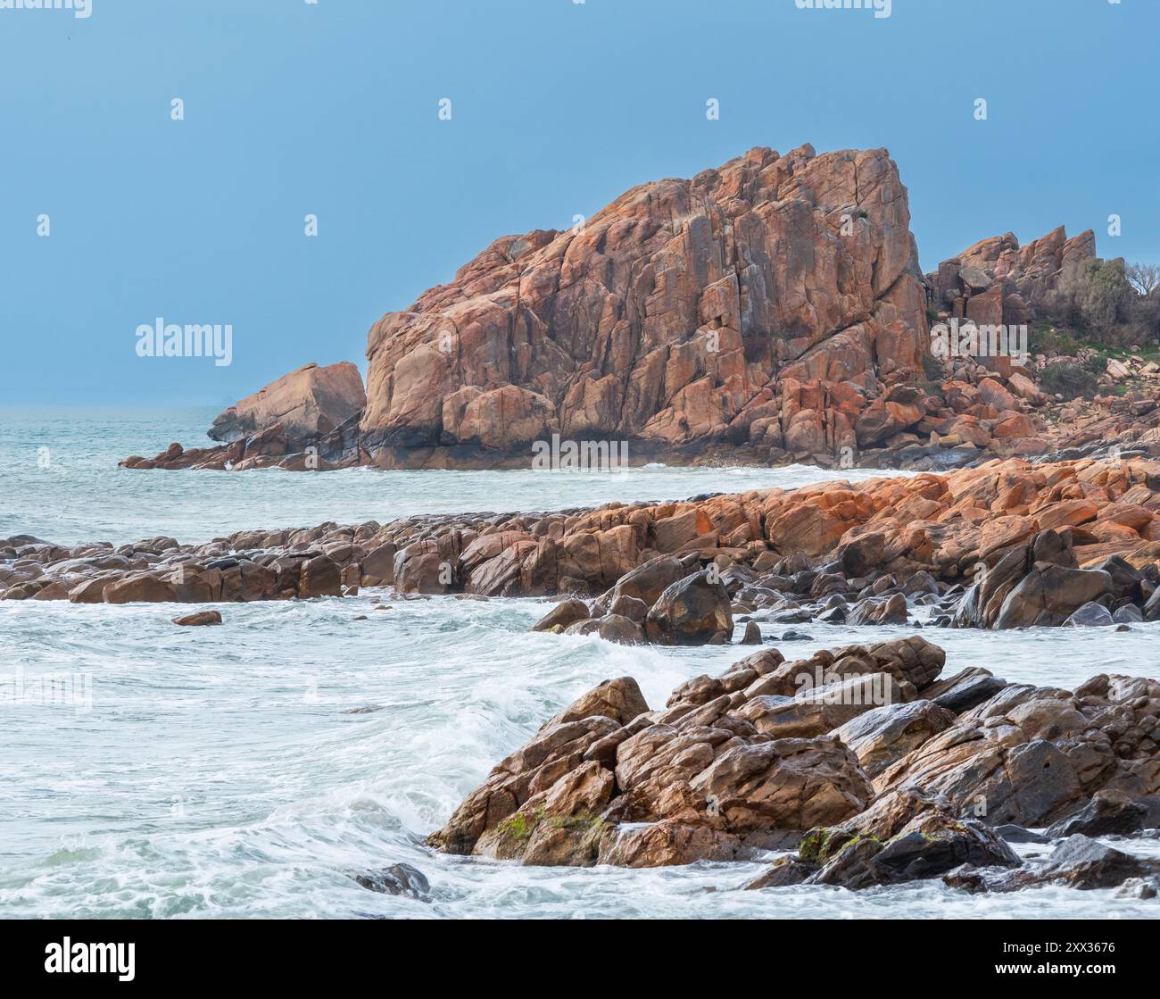 Castle Rock, near Dunsborough in Western Australia, is a massive chunk ...