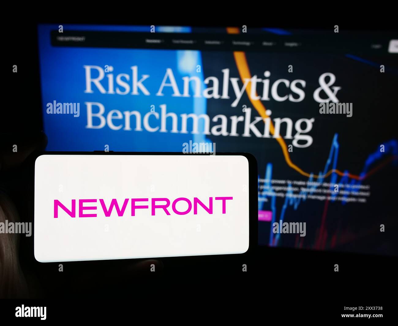 Newfront logo hi-res stock photography and images - Alamy
