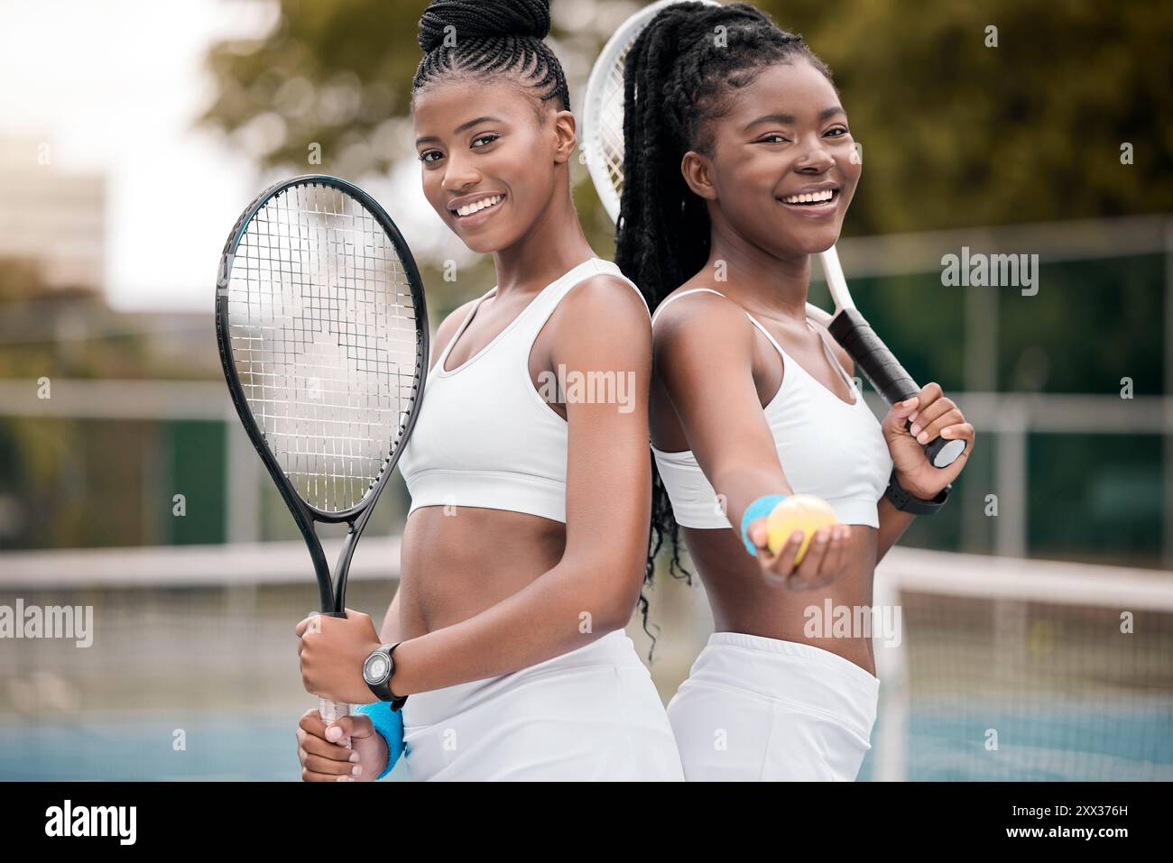 Black women in tennis hi-res stock photography and images - Alamy