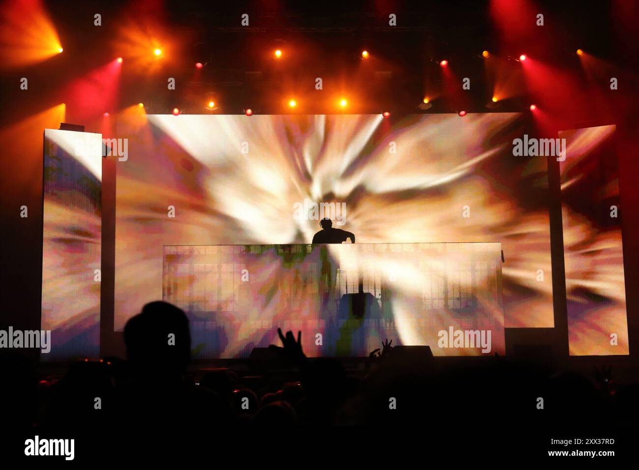 Steven Ellison alias Flying Lotus beim Off Days Festival in der ...