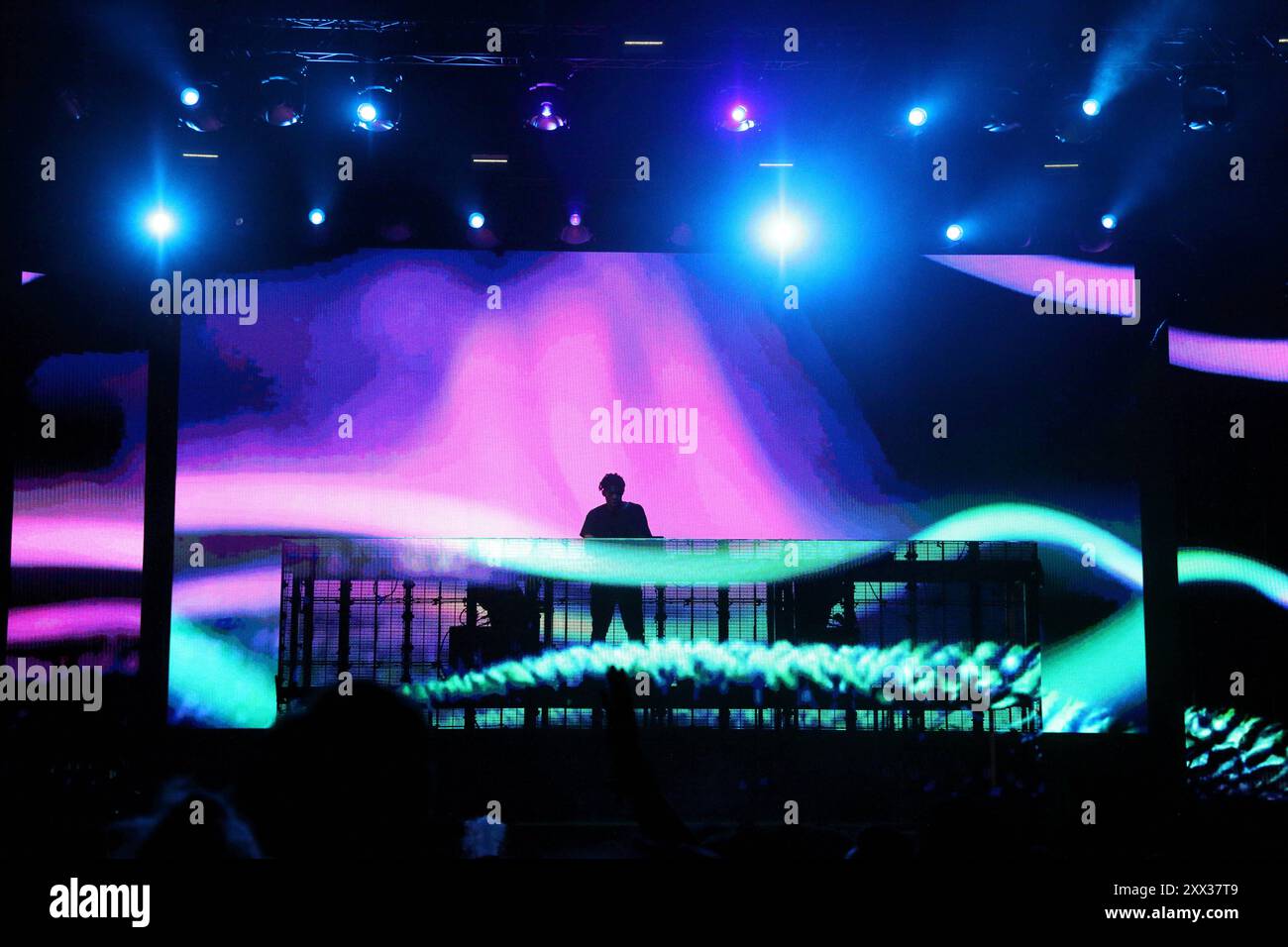 Steven Ellison alias Flying Lotus beim Off Days Festival in der ...