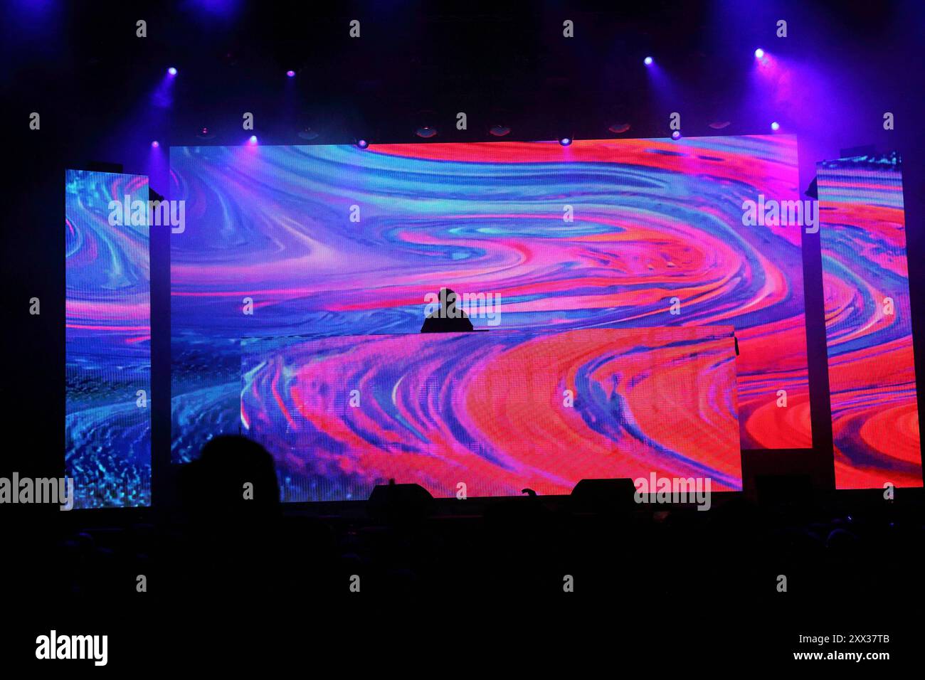 Steven Ellison alias Flying Lotus beim Off Days Festival in der ...