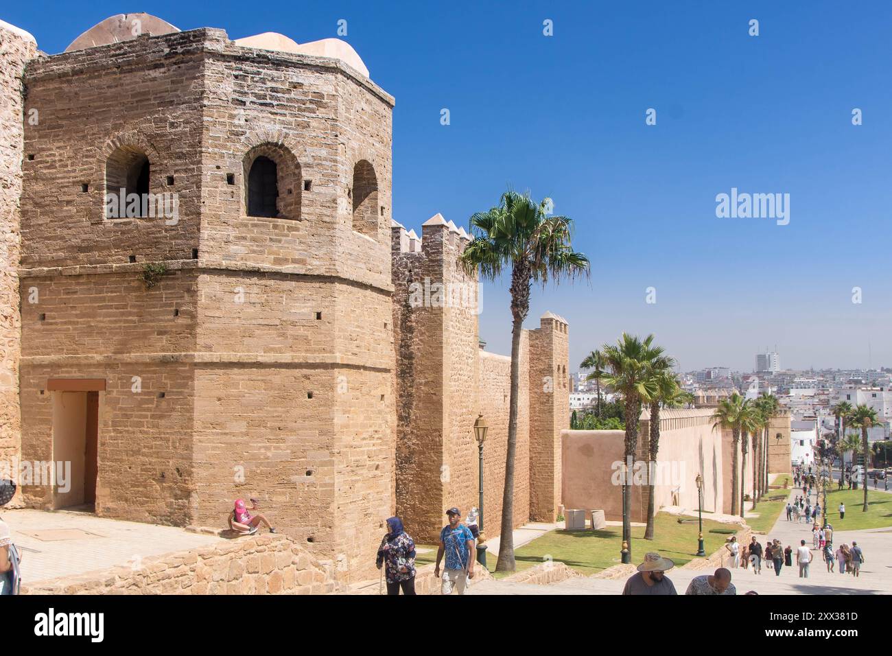 Kasbah udayas entrance hi-res stock photography and images - Alamy