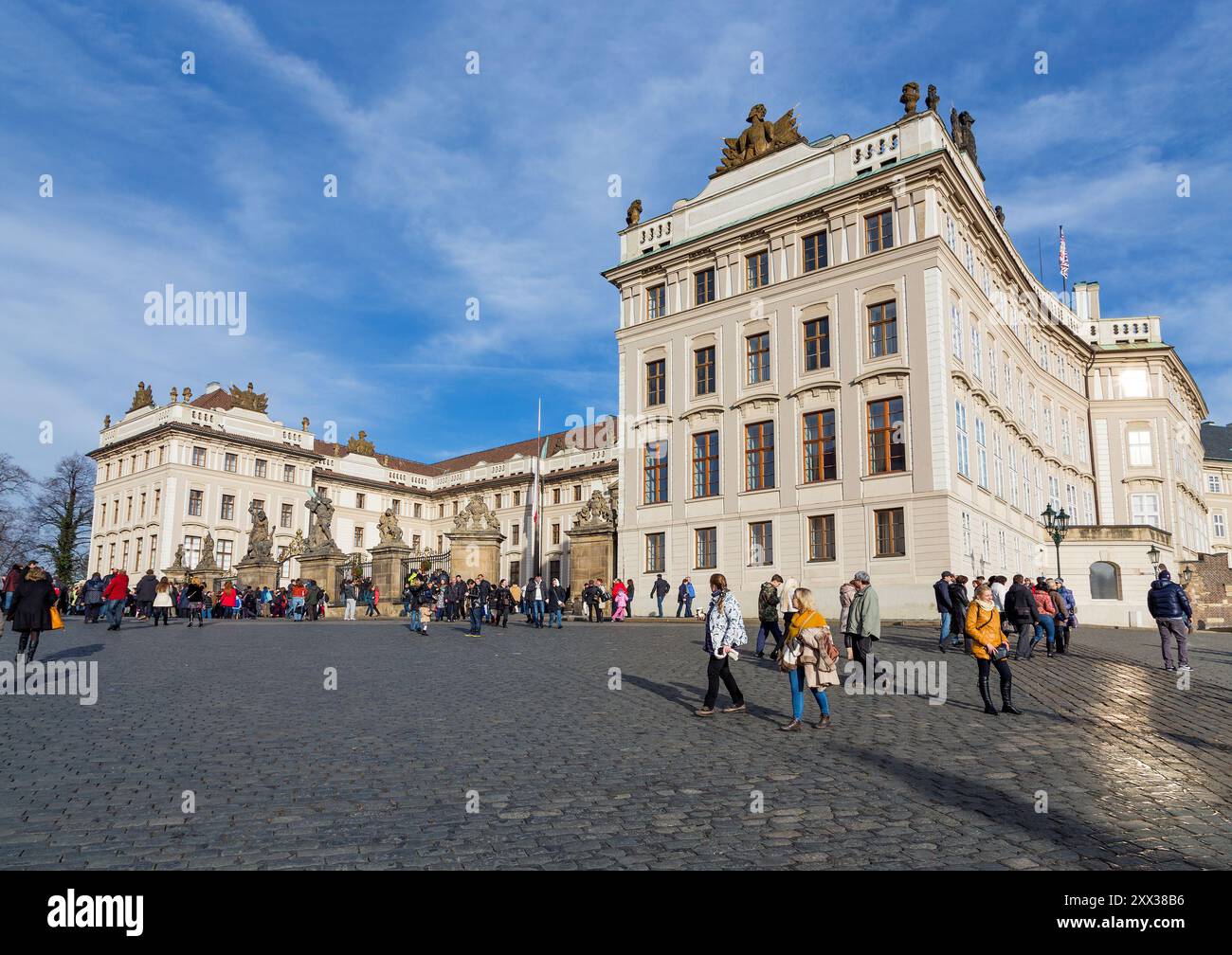 Prague Castle, Czechia. Located in the Hradcany district is the ...