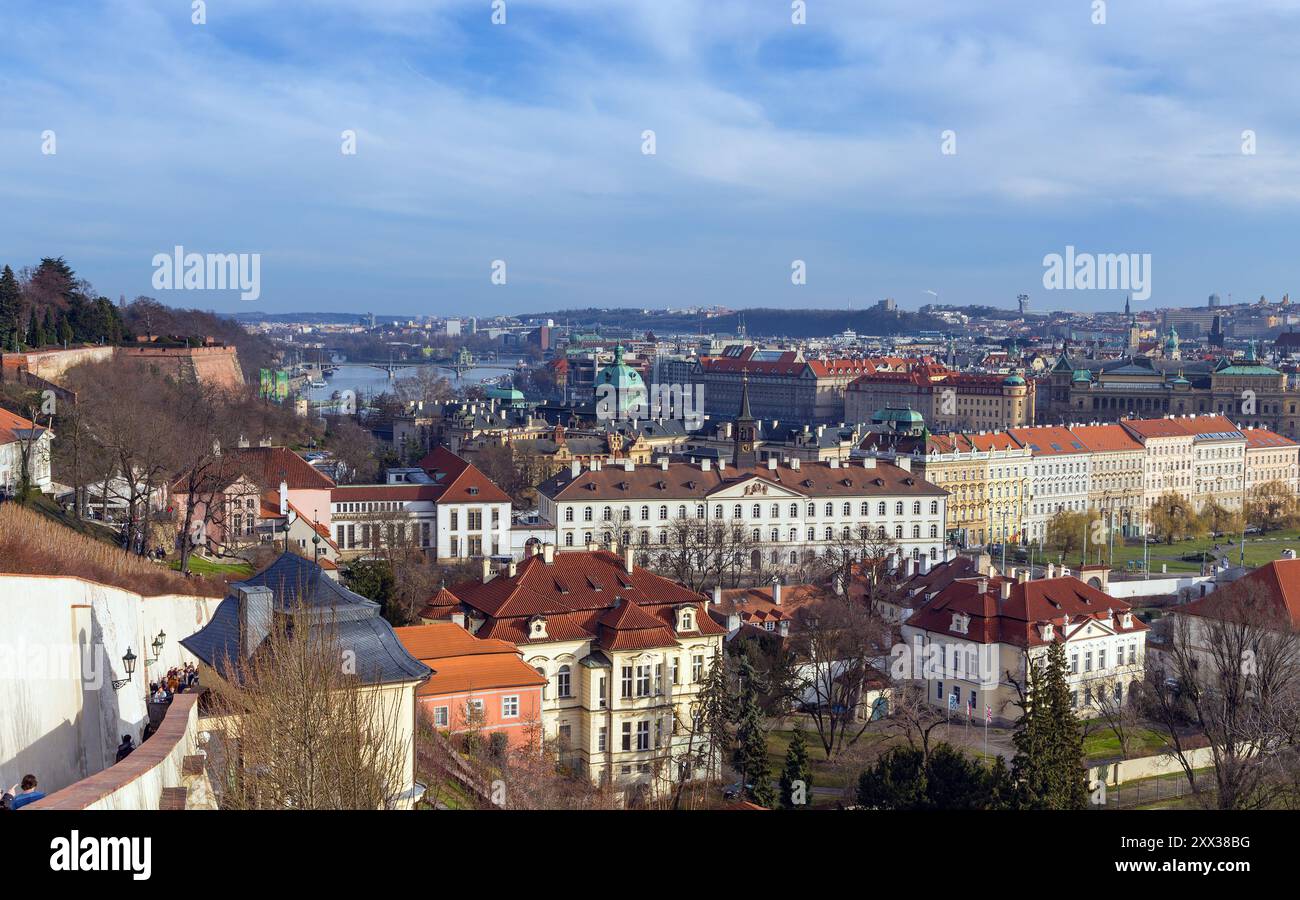 Prague panoramic scenery hi-res stock photography and images - Alamy
