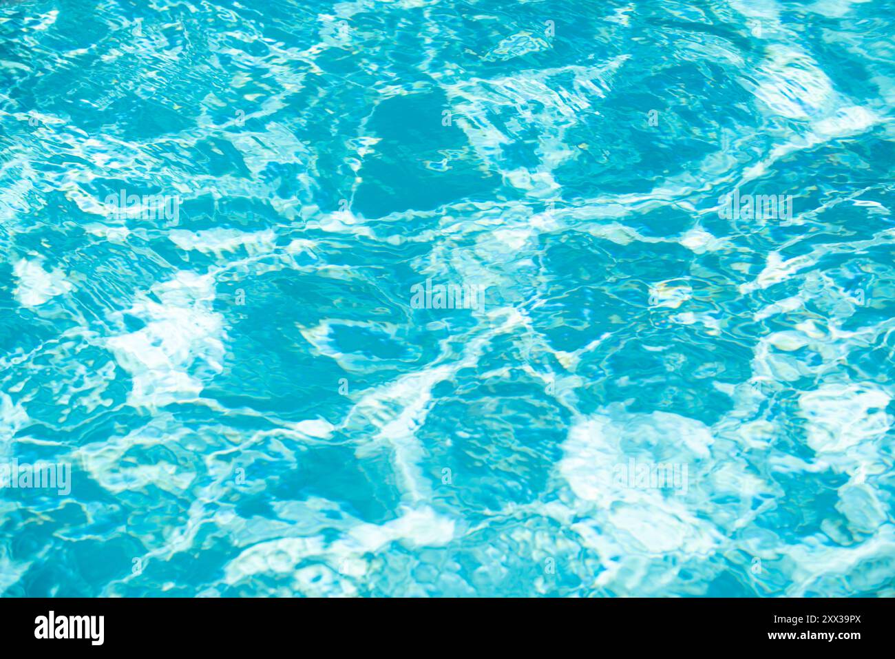 Water background. Blue water, ripples and highlights. Texture of water ...