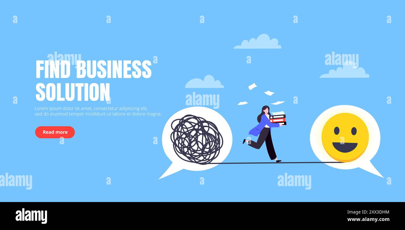 Understanding problem solution simplify challenge Stock Vector Image & Art - Alamy