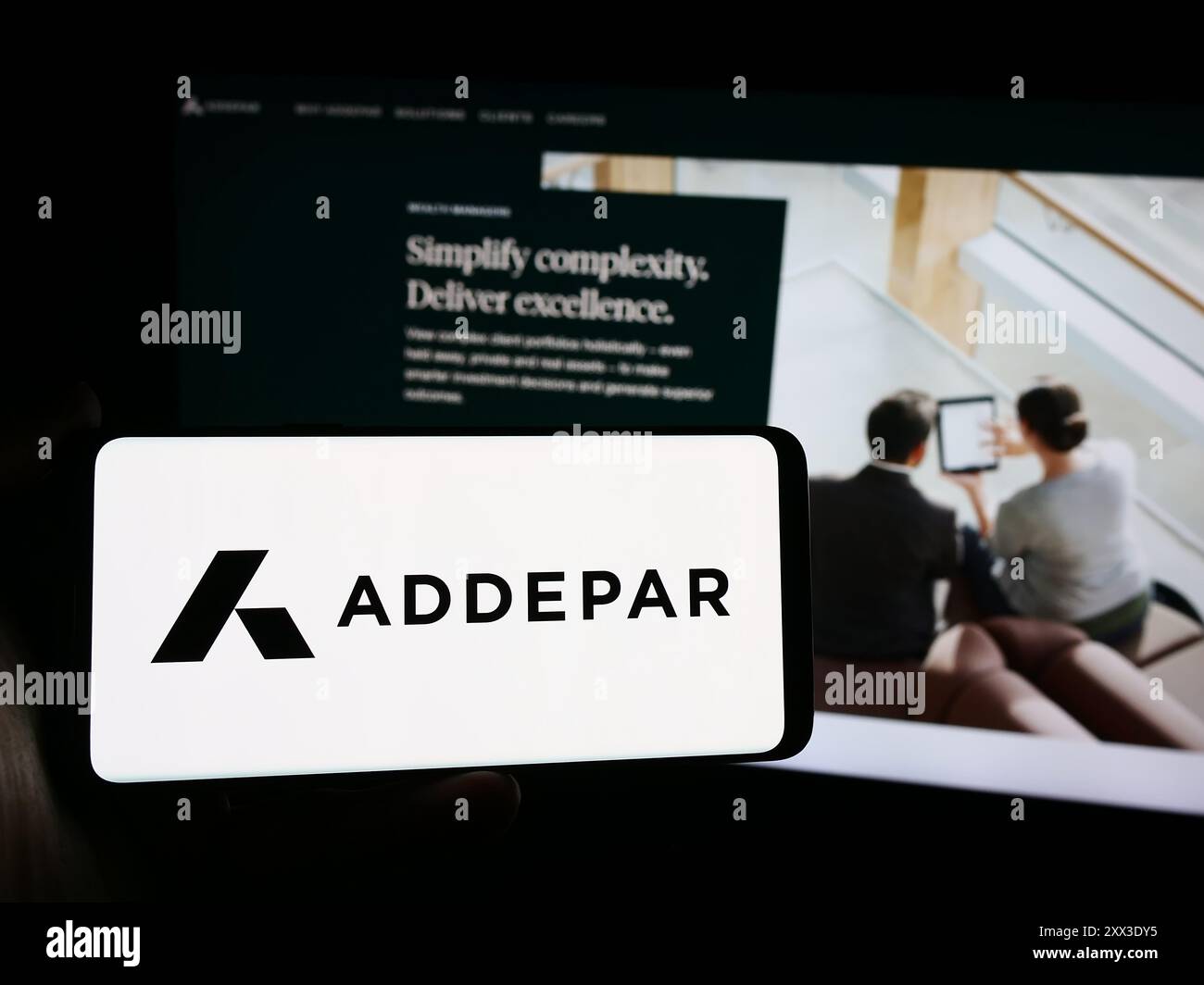 Addepar logo hi-res stock photography and images - Alamy