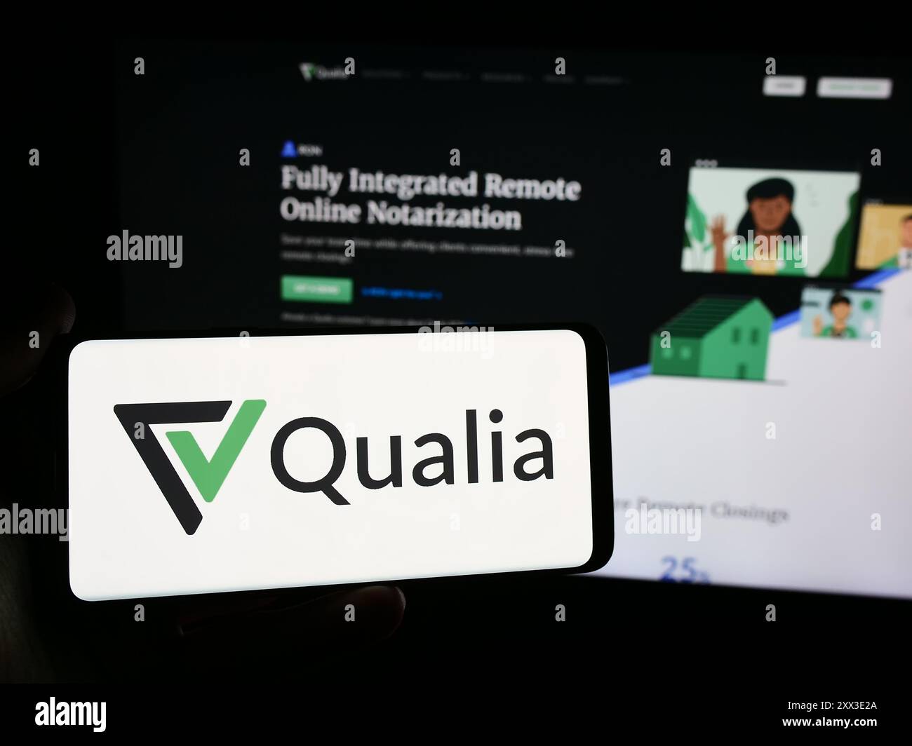 Qualia logo hi-res stock photography and images - Alamy