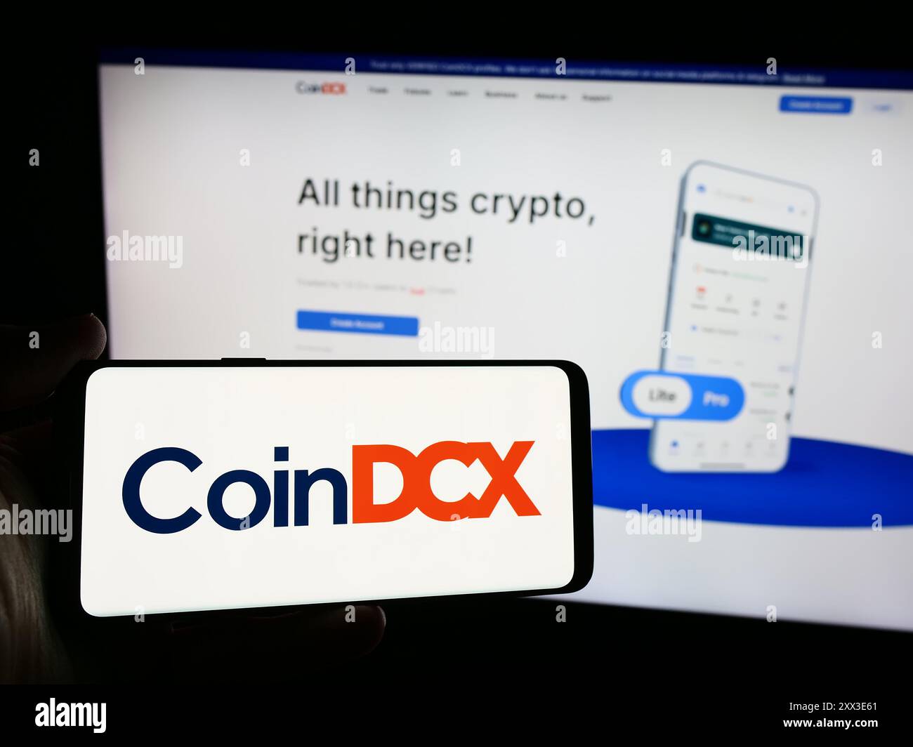 Coindcx india hi-res stock photography and images - Alamy