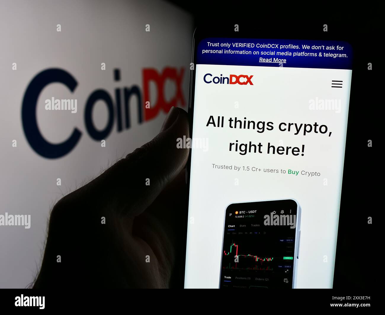 Coindcx india hi-res stock photography and images - Alamy