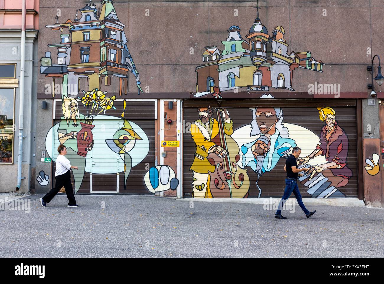 Muralmalningar hi-res stock photography and images - Alamy