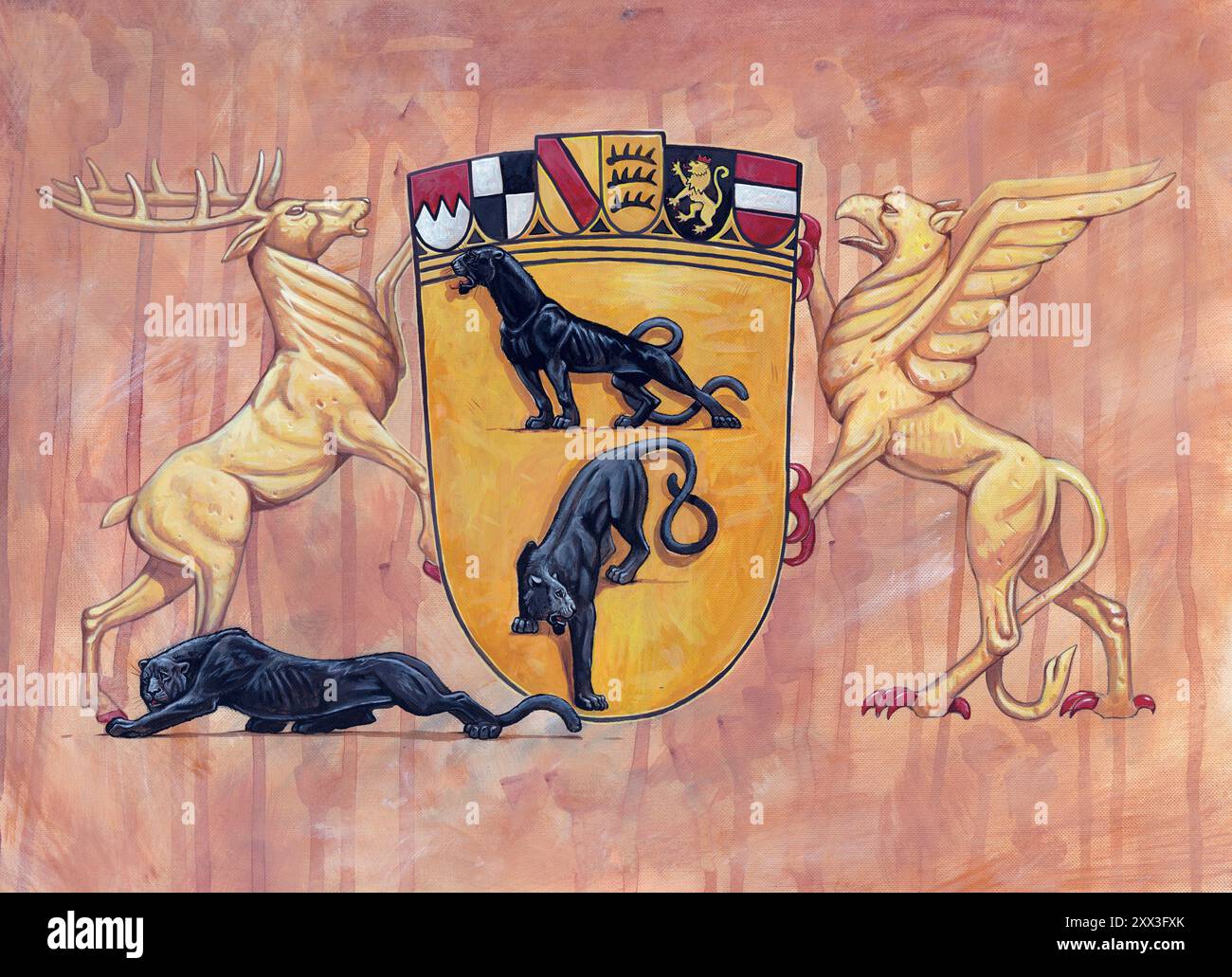 Coat of arms of baden hi-res stock photography and images - Alamy