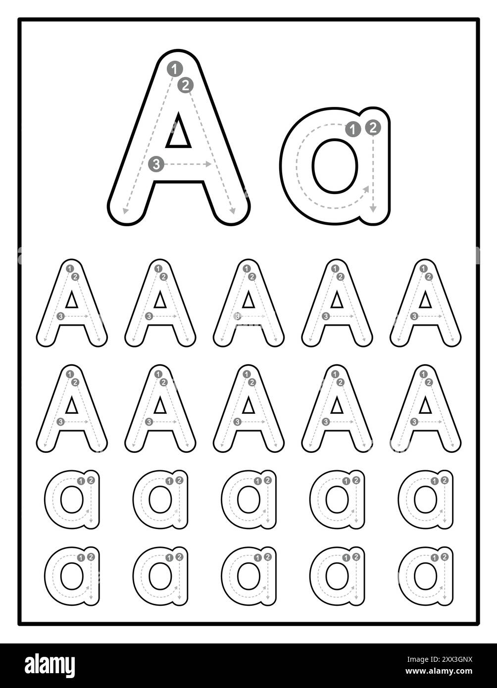 Alphabet Tracing And Coloring Pages [2025]