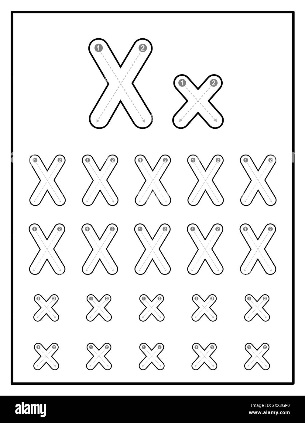 Alphabet Tracing Worksheets for Kids With Uppercase and Lowercase ...