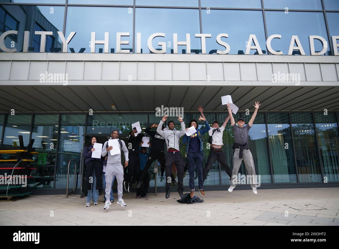 Pupils at E-ACT City Heights Academy in Tulse Hill, south west London ...