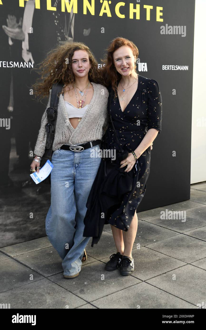 Deborah Kaufmann mit Tochter Rachel Brings beim Eröffnungsempfang zu ...