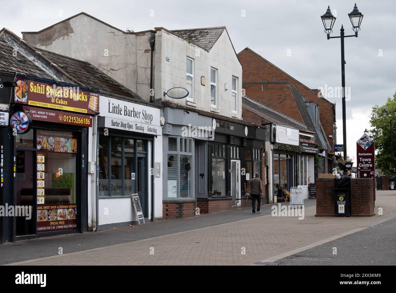 King Street, Darlaston town centre, West Midlands, England, UK Stock ...