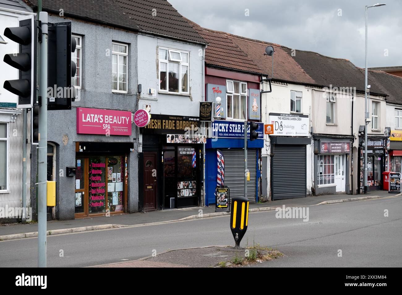 Pinfold Street, Darlaston town centre, West Midlands, England, UK Stock ...