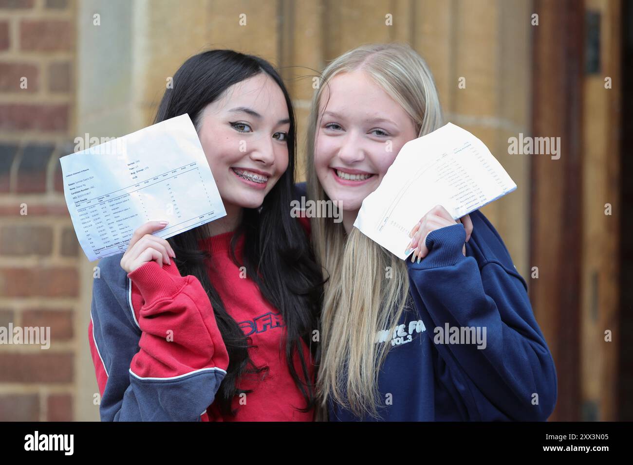 Birmingham, UK. 22nd Aug, 2024. Eleanor Ng and Libby Ingram from King ...