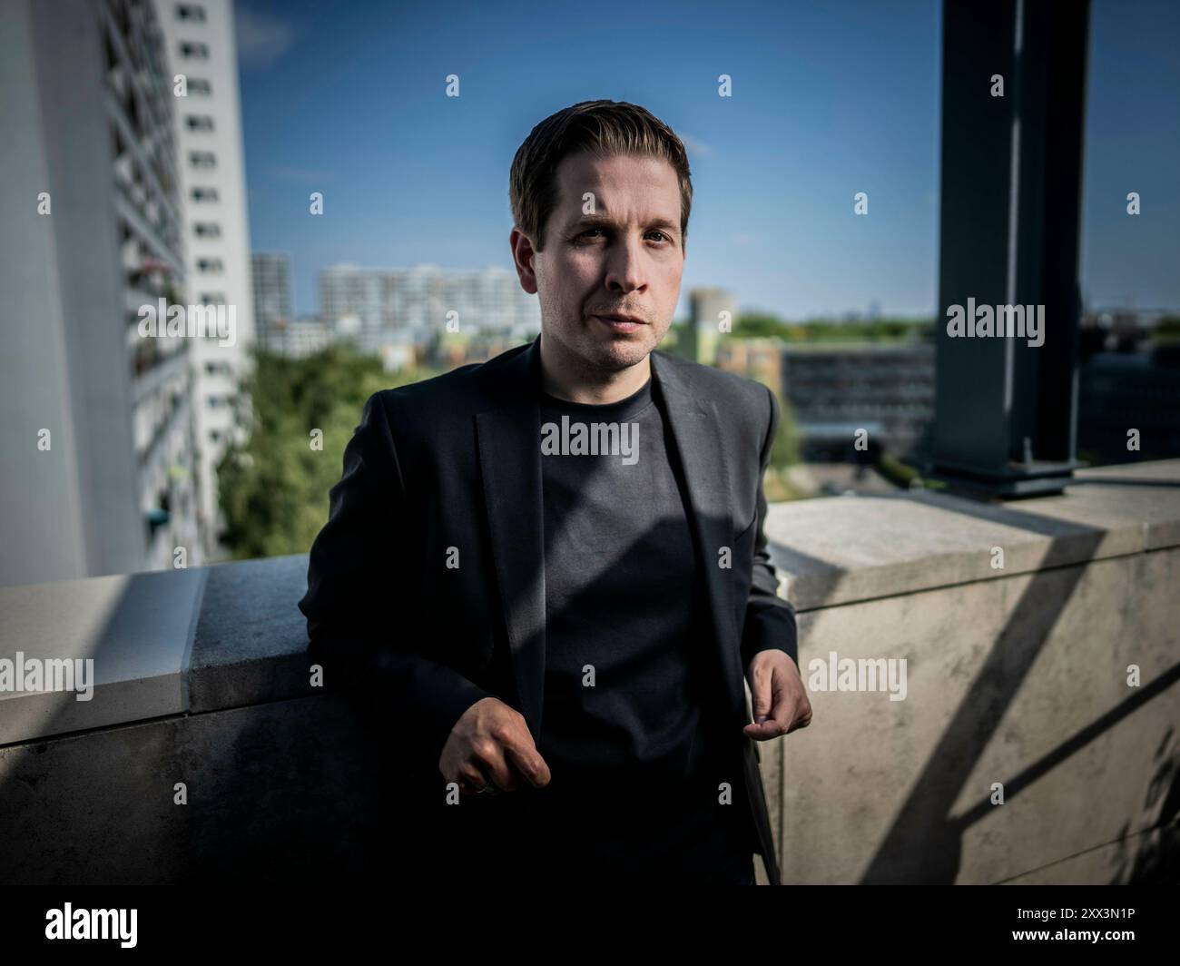 Berlin, Deutschland. 20th Aug, 2024. Kevin Kuehnert, SPD General ...
