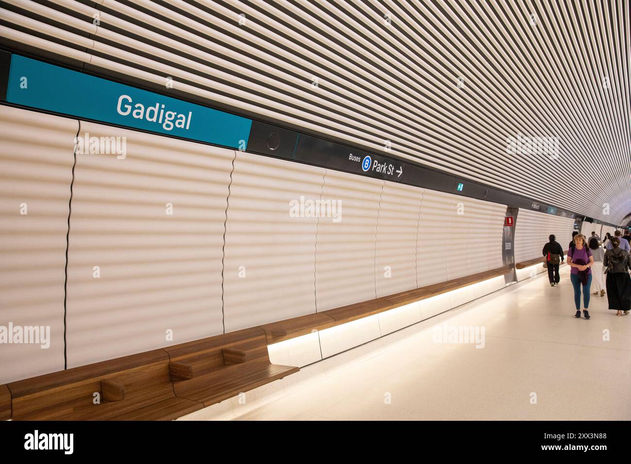 Gadigal railway station hi-res stock photography and images - Alamy