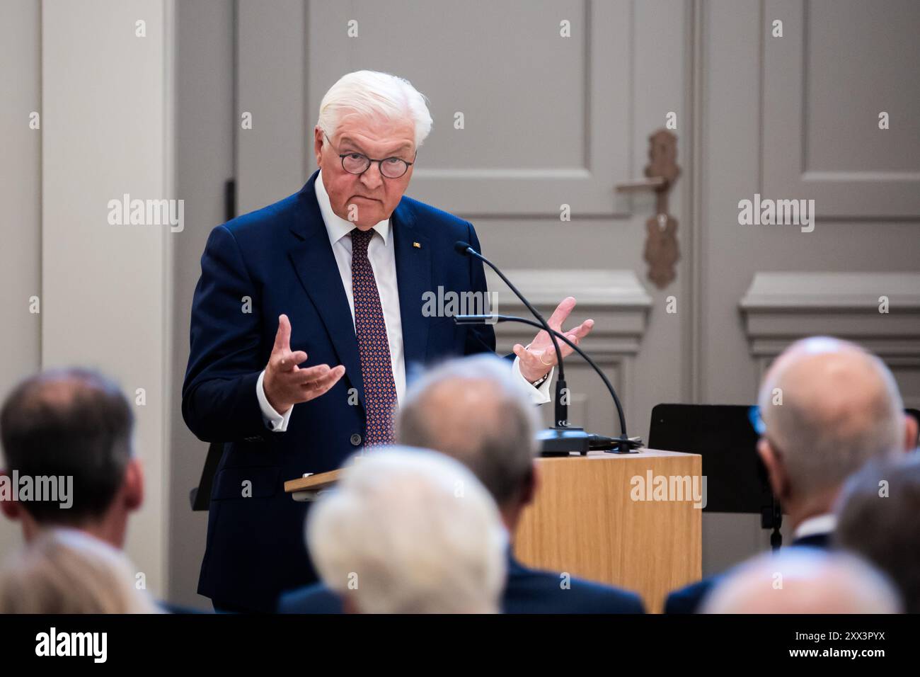 Potsdam, Germany. 22nd Aug, 2024. Federal President Frank-Walter ...