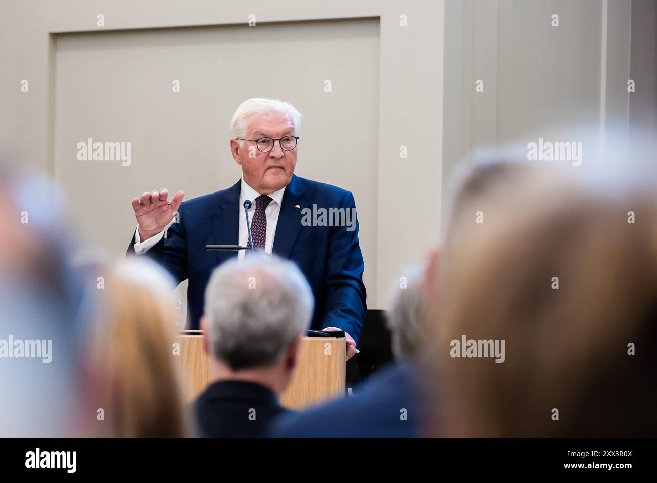 Potsdam, Germany. 22nd Aug, 2024. Federal President Frank-Walter ...