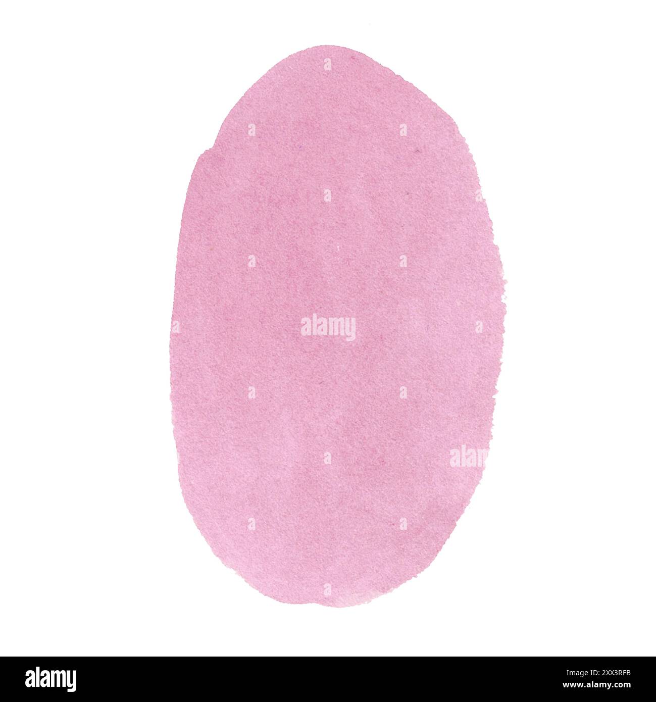 Pink watercolor stain, abstract spot, filling, blob hand drawn for use ...