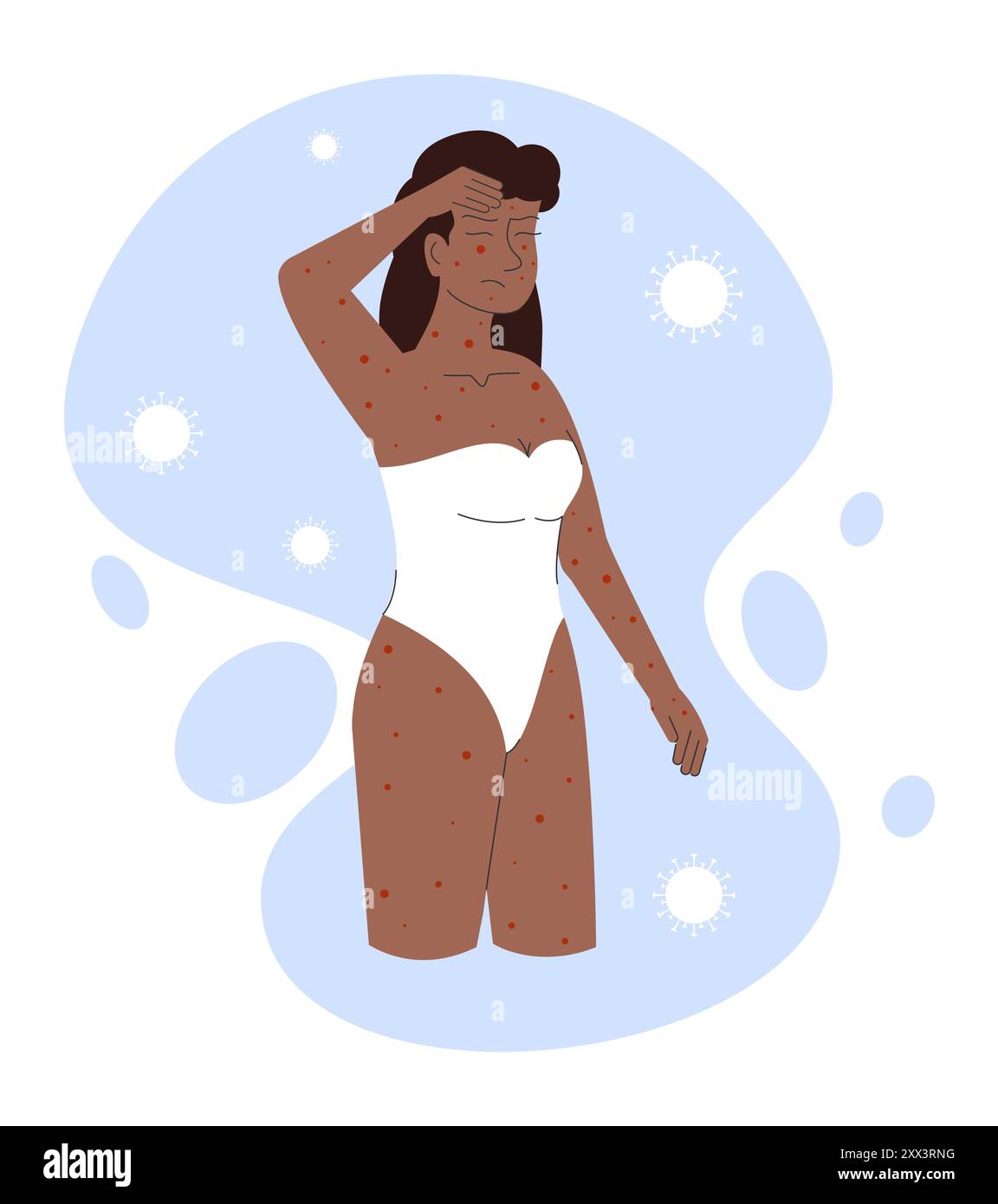 African skin rash hi-res stock photography and images - Alamy