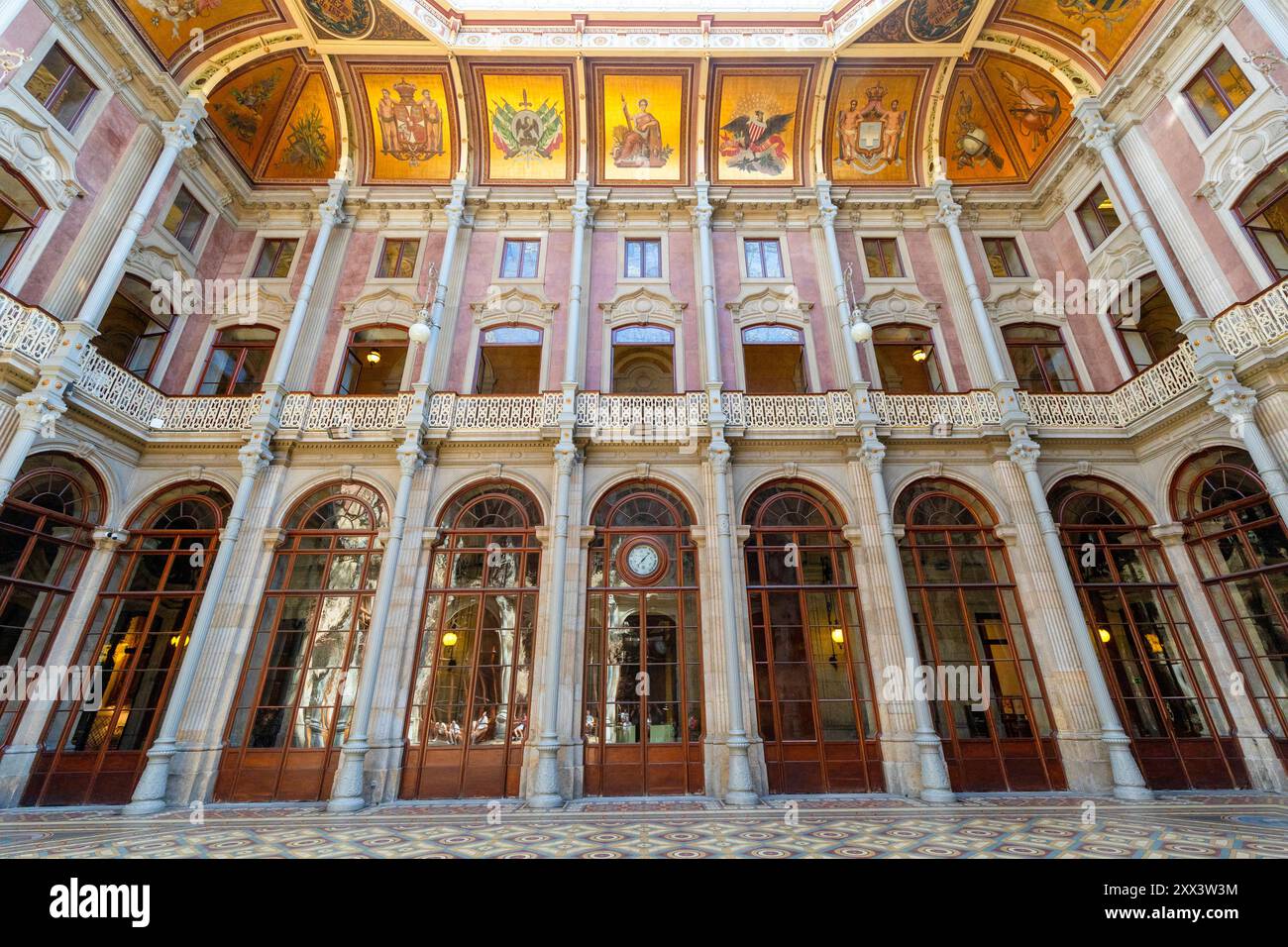 Hall of Nations, Bolsa Palace, Porto, Portugal, Southern Europe Stock ...