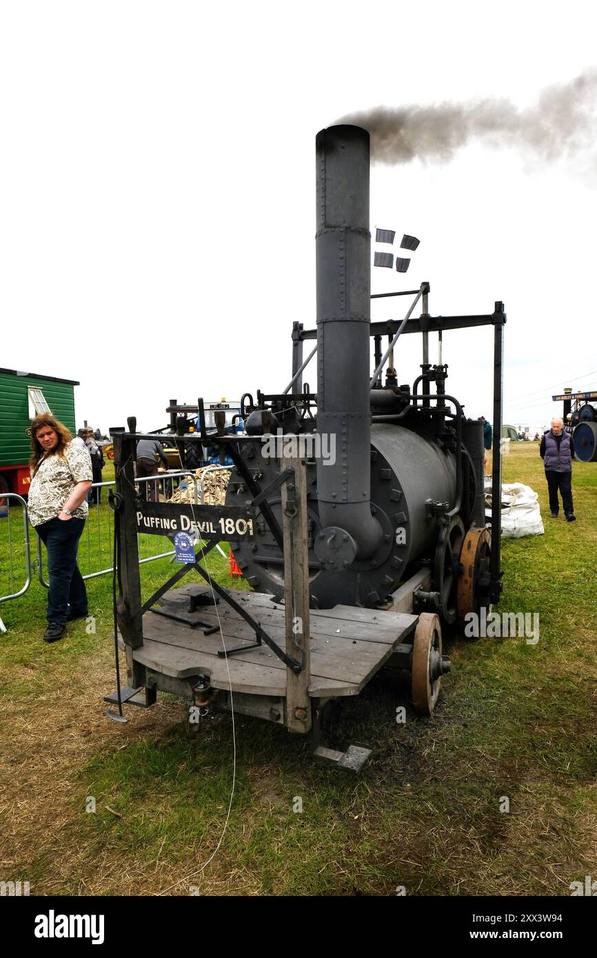 Modern reconstruction of Richard Trevithick's Puffing Devil - John ...
