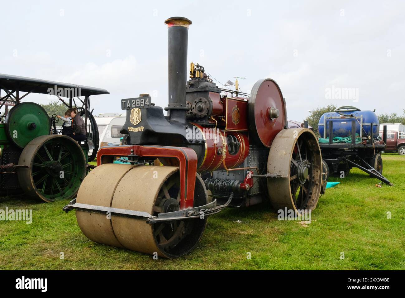 Traction engines at the West of England Steam Engine Rally - John ...